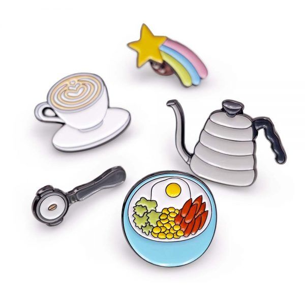 Custom Soft Enamel Collar Pins in Singapore - Vivopress