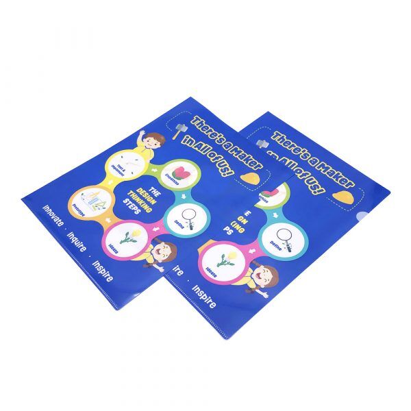 Plastic folder printing in Singapore l Vivopress Corporation