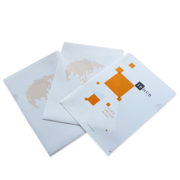 Plastic folder printing in Singapore l Vivopress Corporation