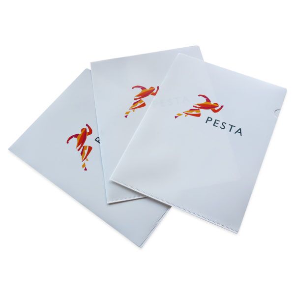 Plastic folder printing in Singapore l Vivopress Corporation