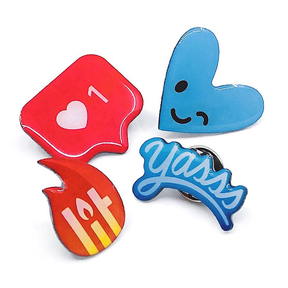 Hard Enamel Collar Pins - Vivopress