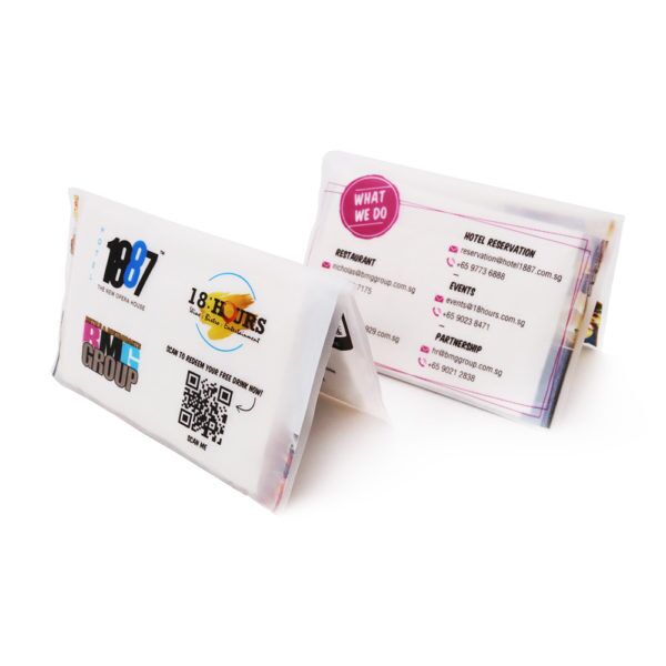 Plastic Wallet Tissue Pack - Vivopress