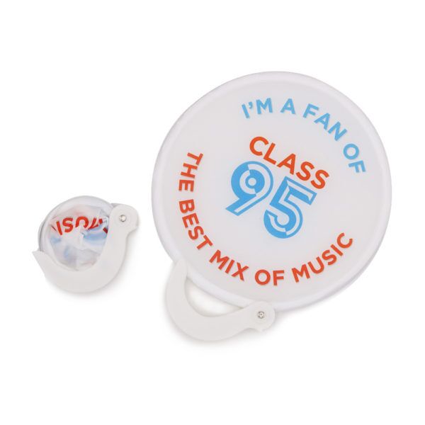 Foldable Polyester Fan - Vivopress