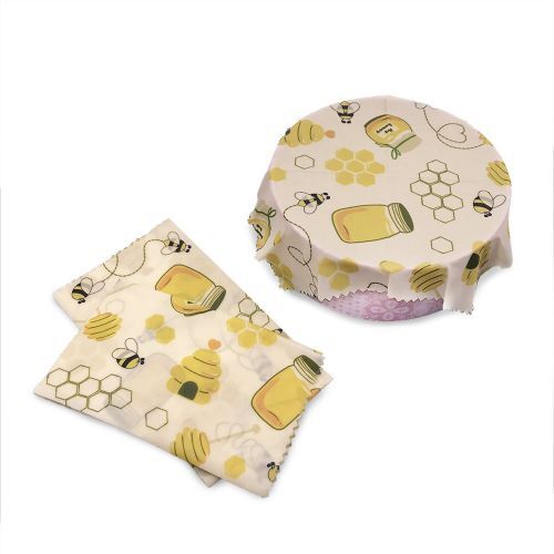 Custom Beeswax Food Wrap l Reusable Food Wrap Printing