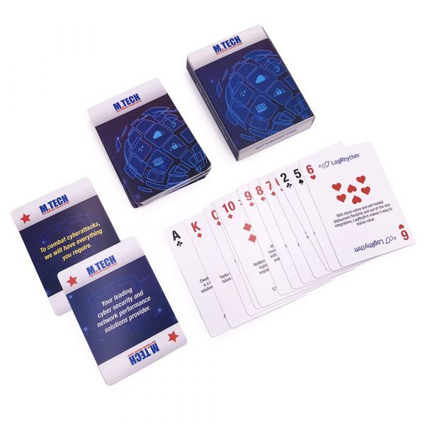 (SG) Custom Poker Cards Printing l For Brands Merchandise and Gift