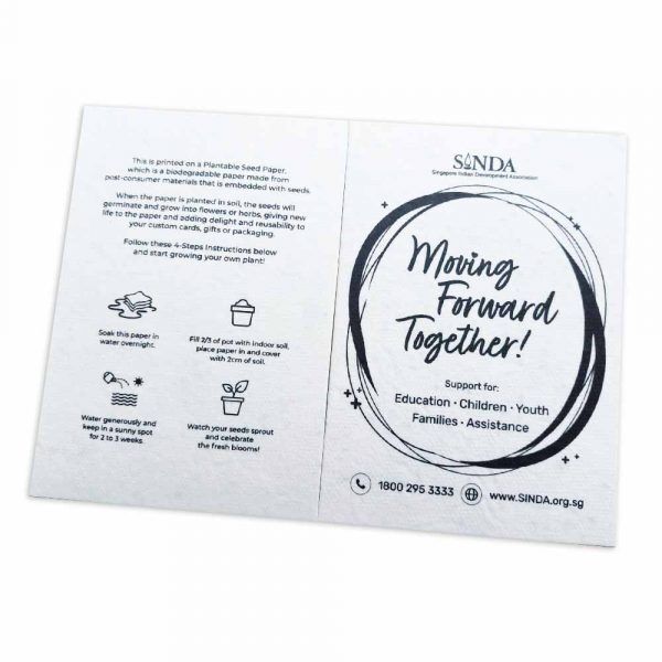 Custom Seed Paper Printing Singapore