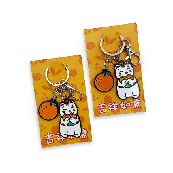 Vivopress Custom Enamel Keychains in Singapore