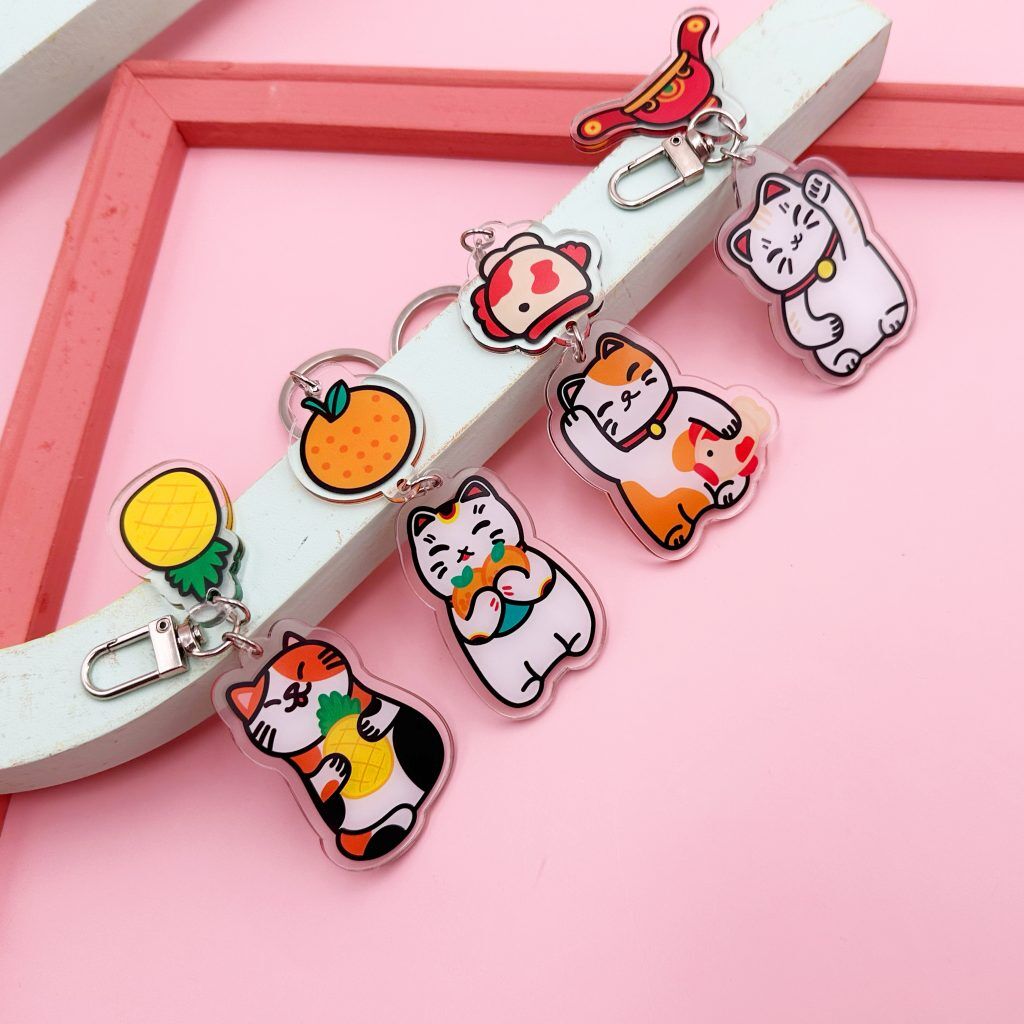 Custom Acrylic Keychains in Singapore - Vivopress