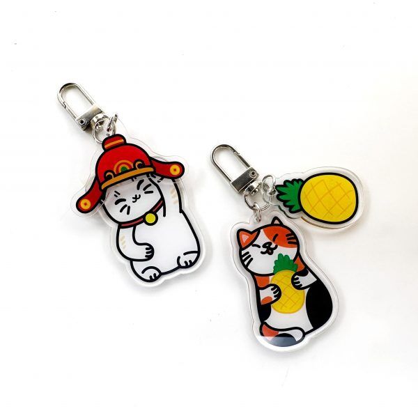 Custom Acrylic Keychains in Singapore - Vivopress
